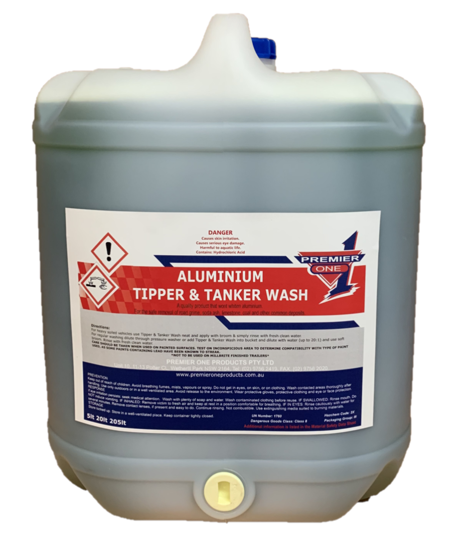 Premier One Aluminium Tipper and Tanker Wash — YP Rimshine