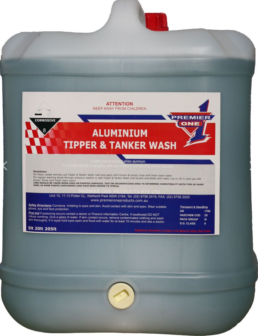 Premier One Aluminium Tipper and Tanker Wash — YP Rimshine
