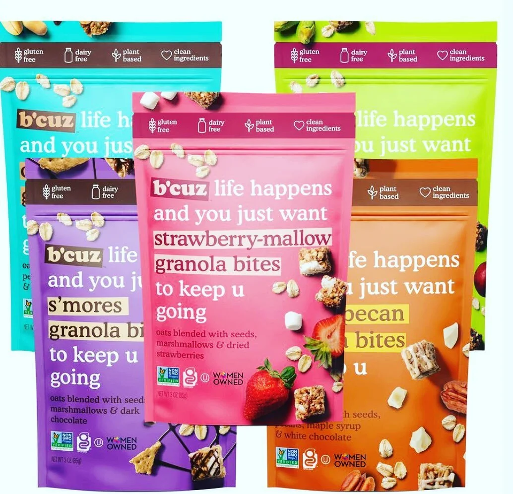 Welcome to B'Cuz Snacks - Healthy Oat & Granola Bites