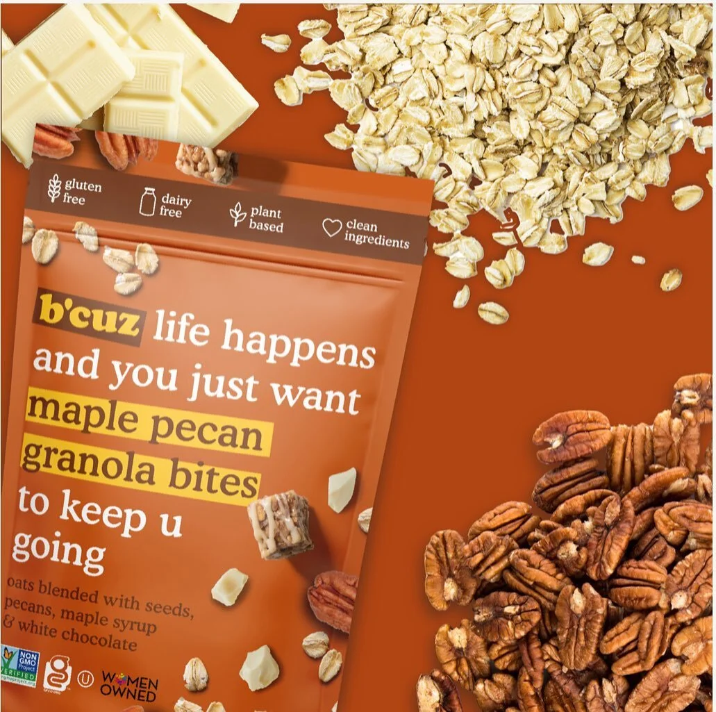 Welcome to B'Cuz Snacks - Healthy Oat & Granola Bites