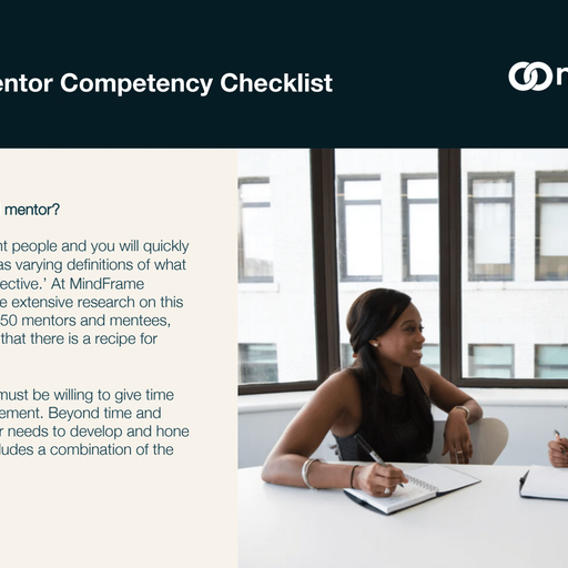 Principles of Mentorship - Resources — MindFrame Connect