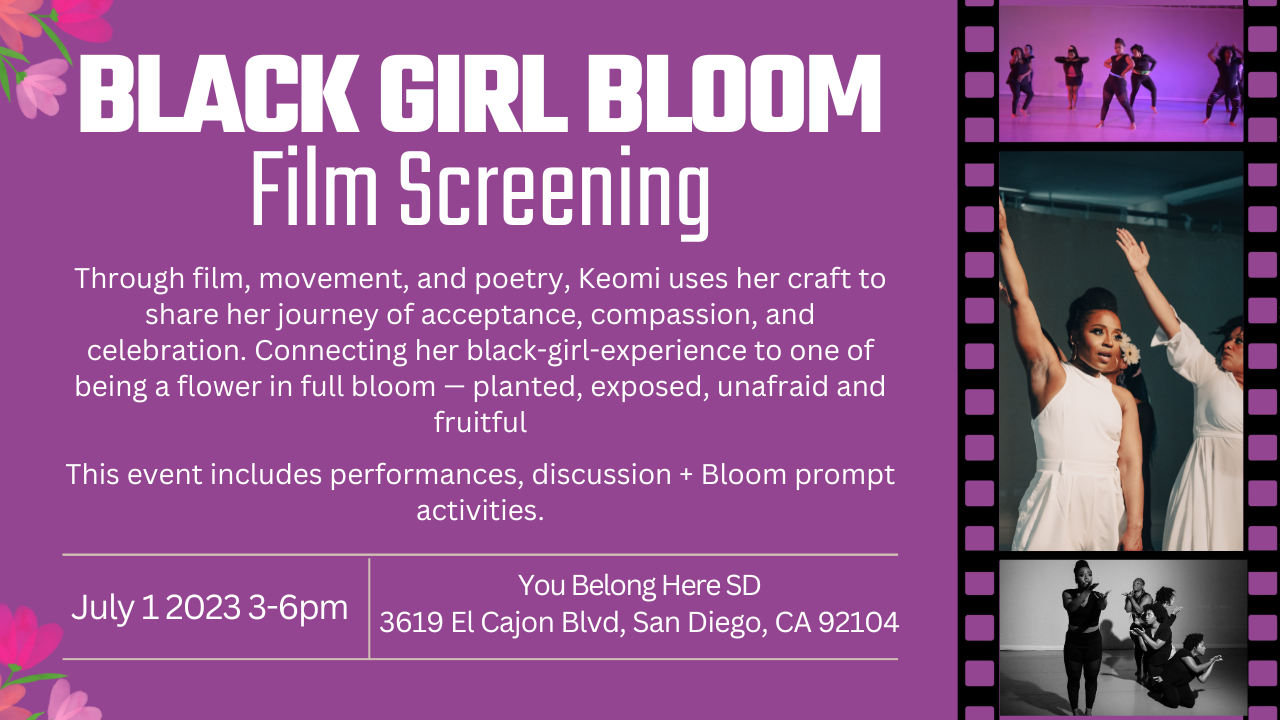 Black Girl Bloom Film — Keomi Tarver