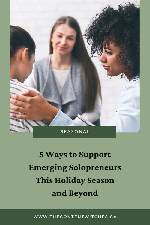 5 ways to Support Emerging Solopreneurs This Holiday Season and Beyond ...