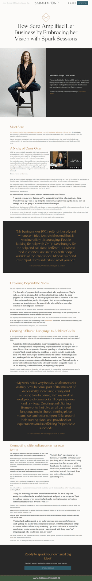 Client Success Stories Copywriting — The Content Witches