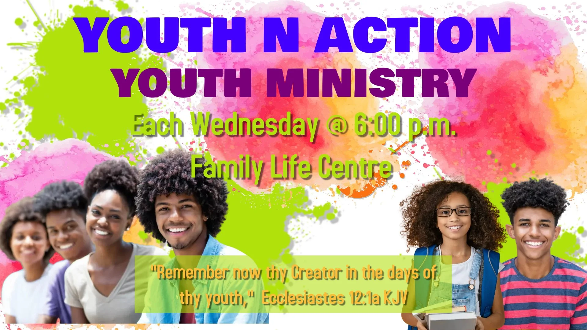Youth Ministry Poster