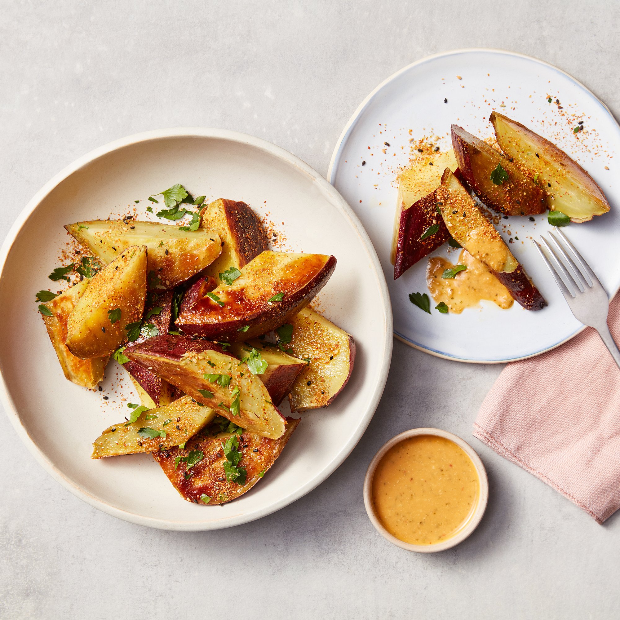 Garlic Roasted Japanese Sweet Potatoes — goopKitchen