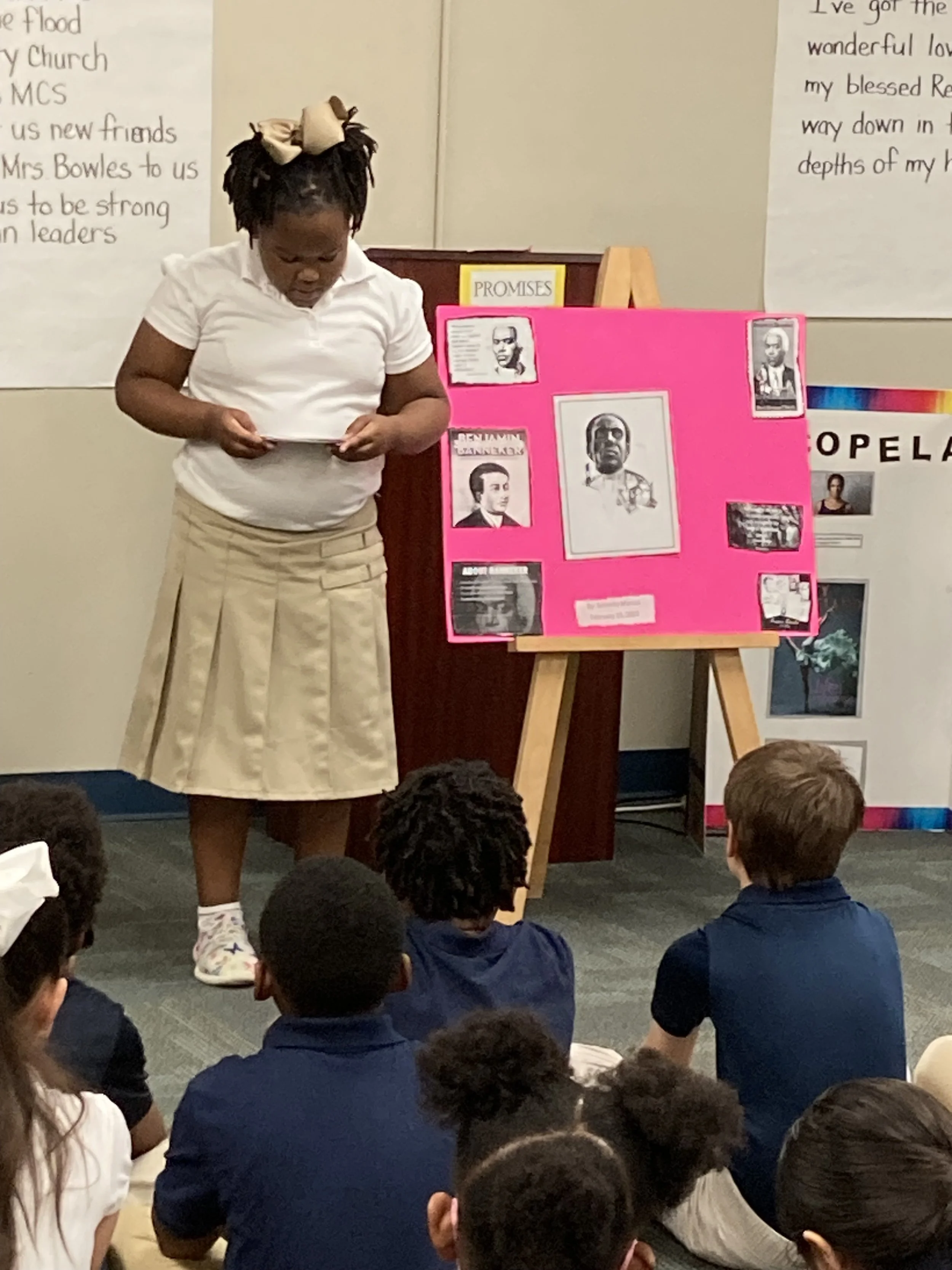 Third Grade Black History Reports — Montgomery Christian School