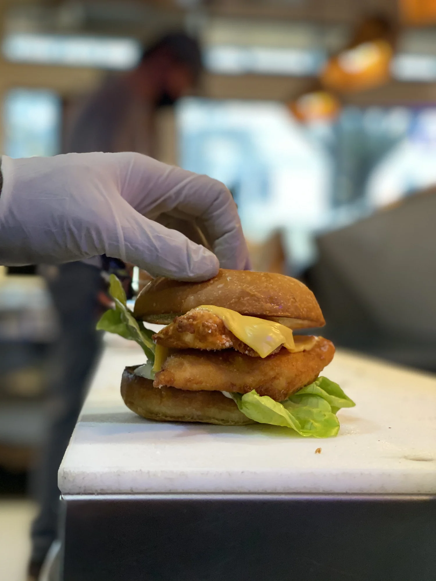 FRIED FISH SANDO — Home