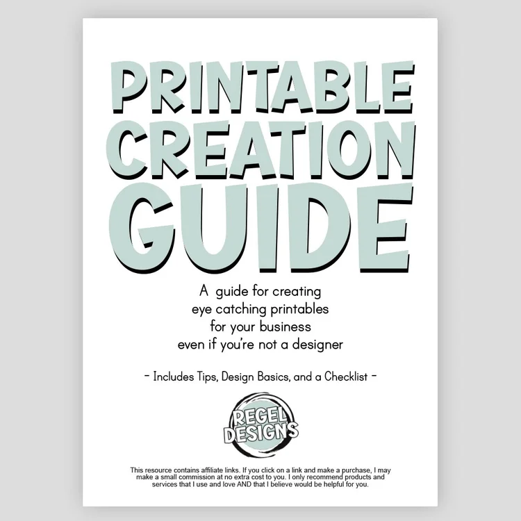 Printable Creation Guide — Regel Designs