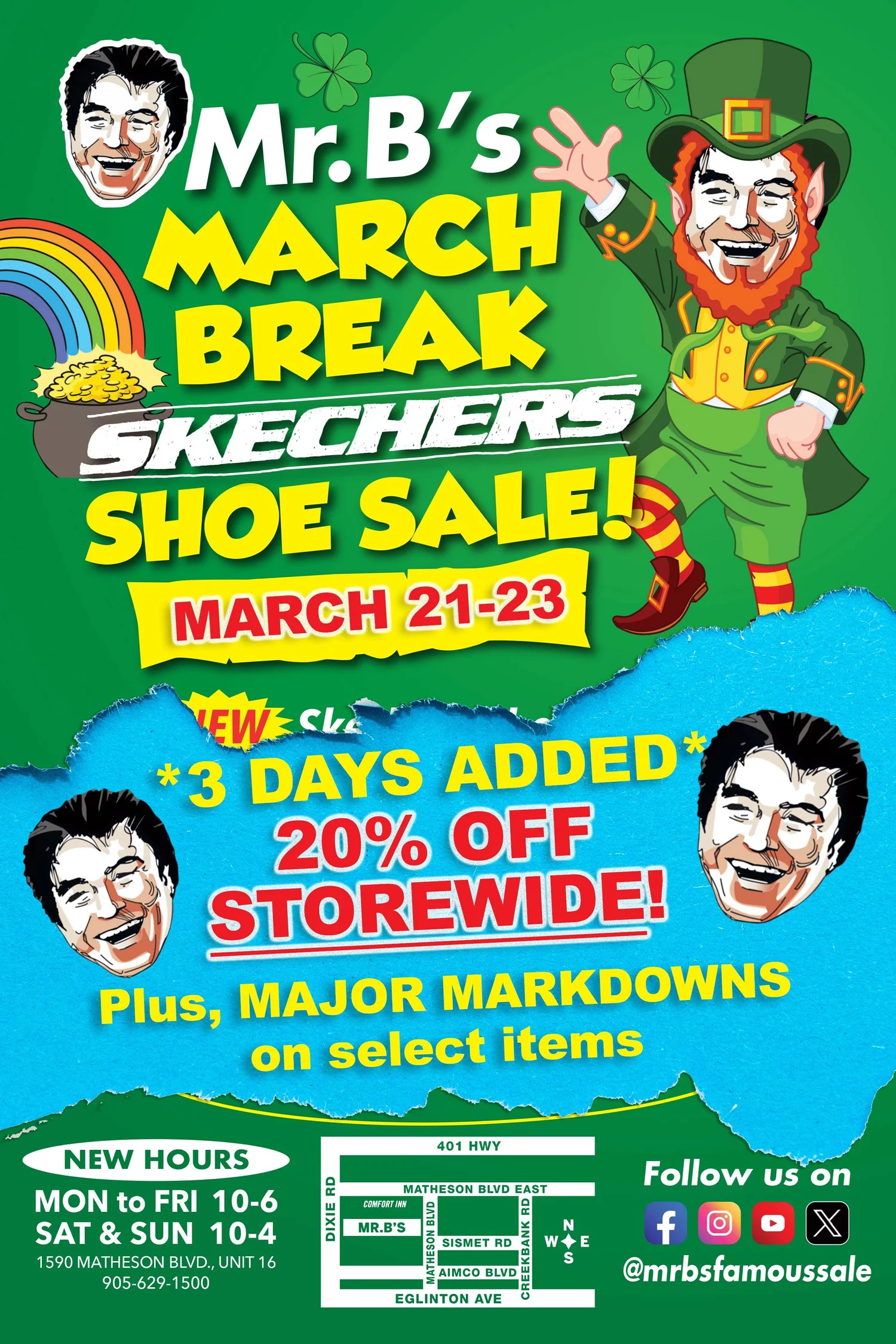 Mr. B's Famous Warehouse Sale
