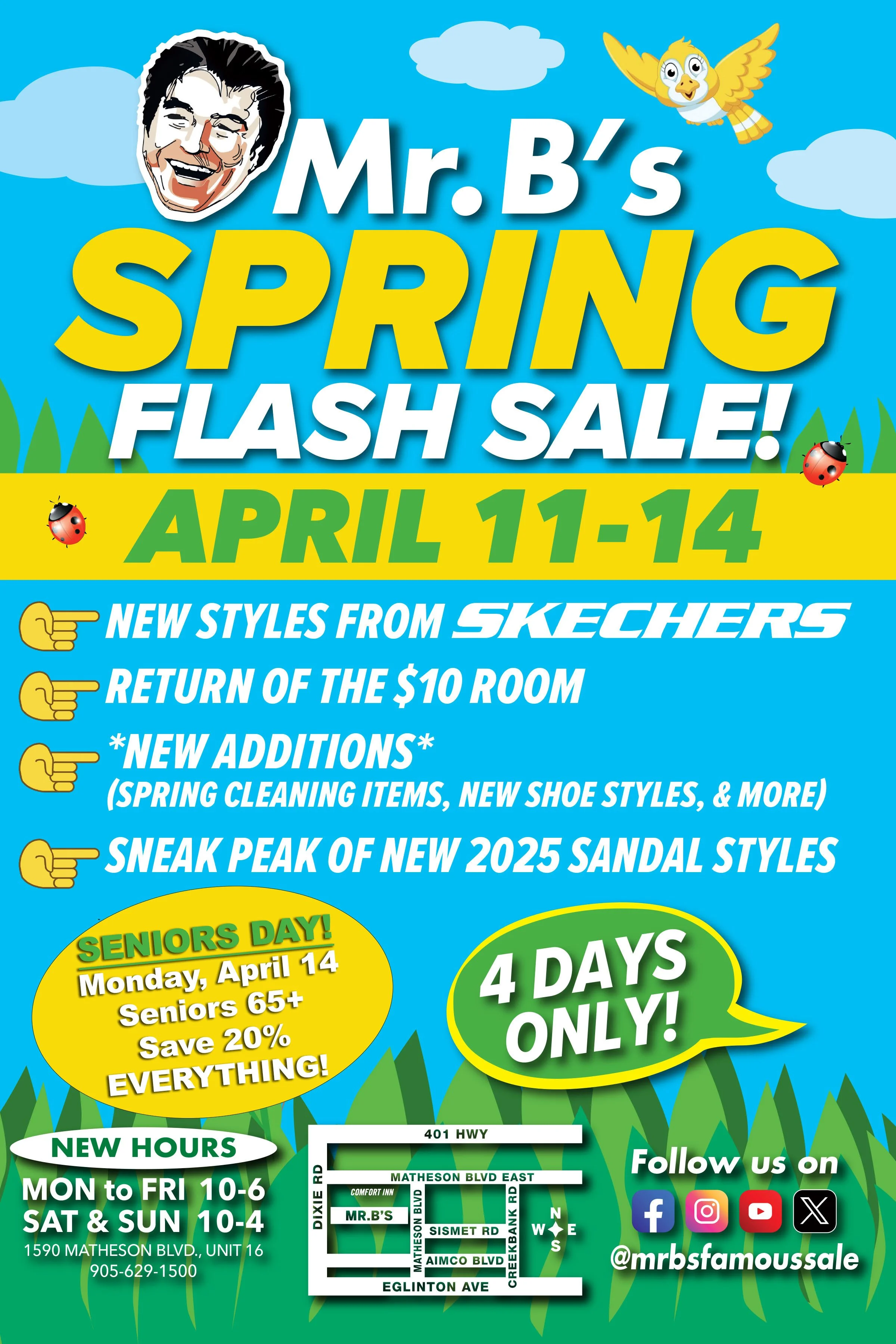 Mr. B's Famous Warehouse Sale