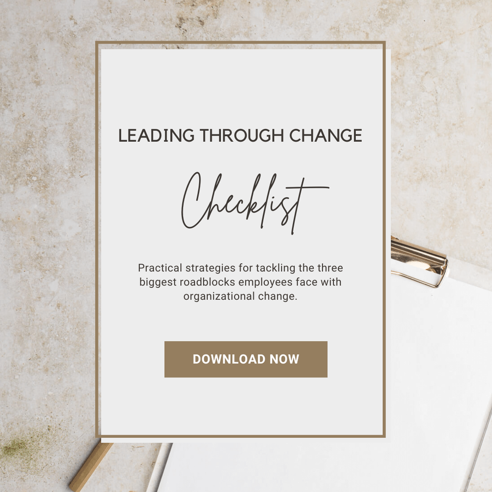 [Free Guide] Leading Through Change Checklist — Abbey Louie