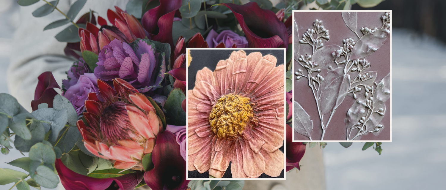 Beautiful Botanicals LLC - Plaster Cast Art by Maria Villegas-Heaney ...