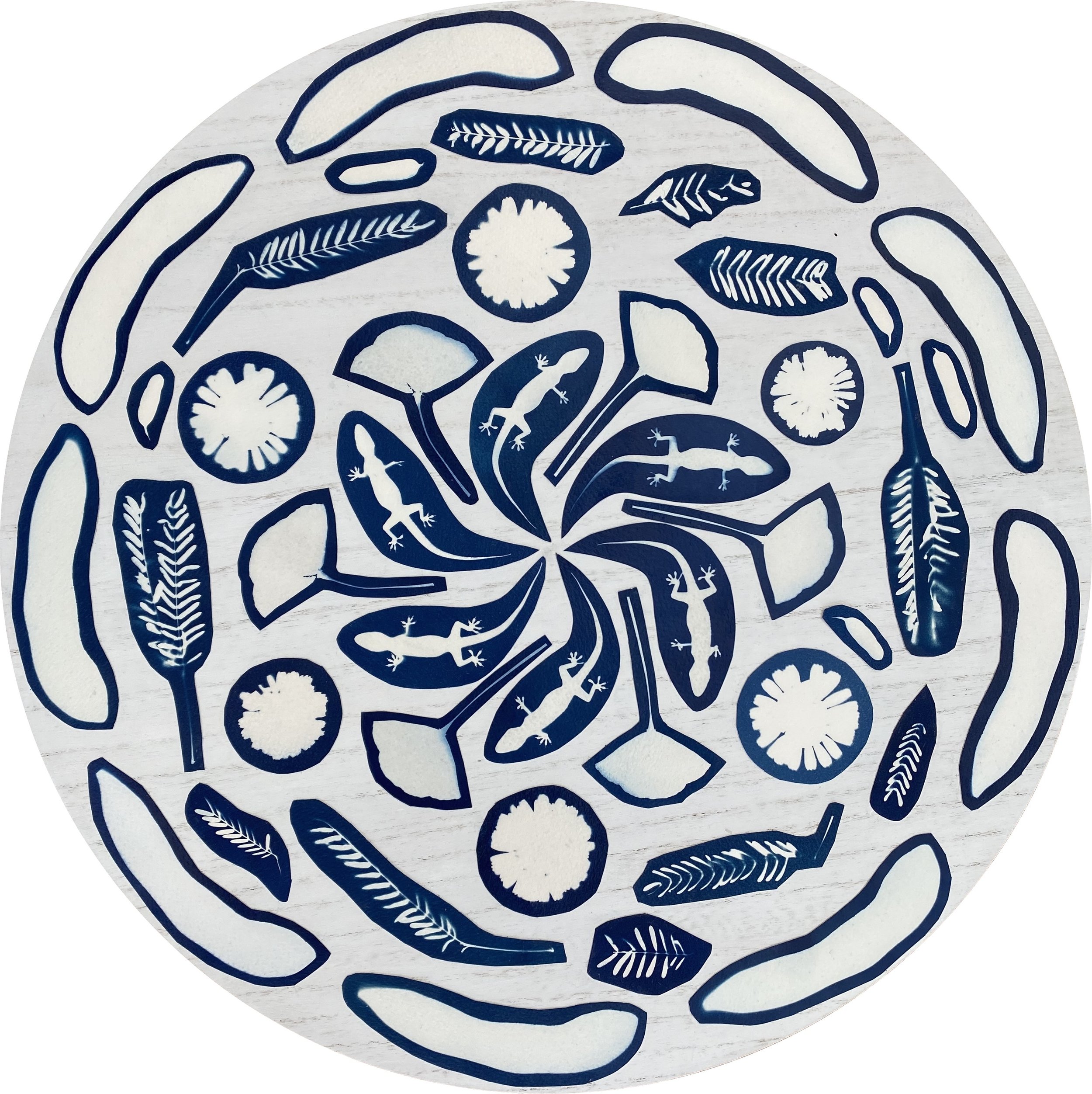 Cyanotype "Imprint" Series — Ulli Hain Art