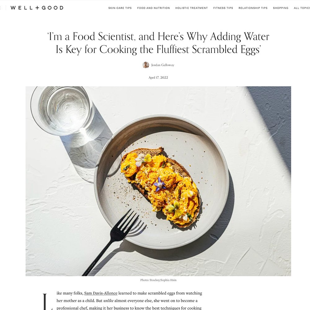 Food Scientist Reveals Why Water is Key for Fluffy Scrambled Eggs Nali ...