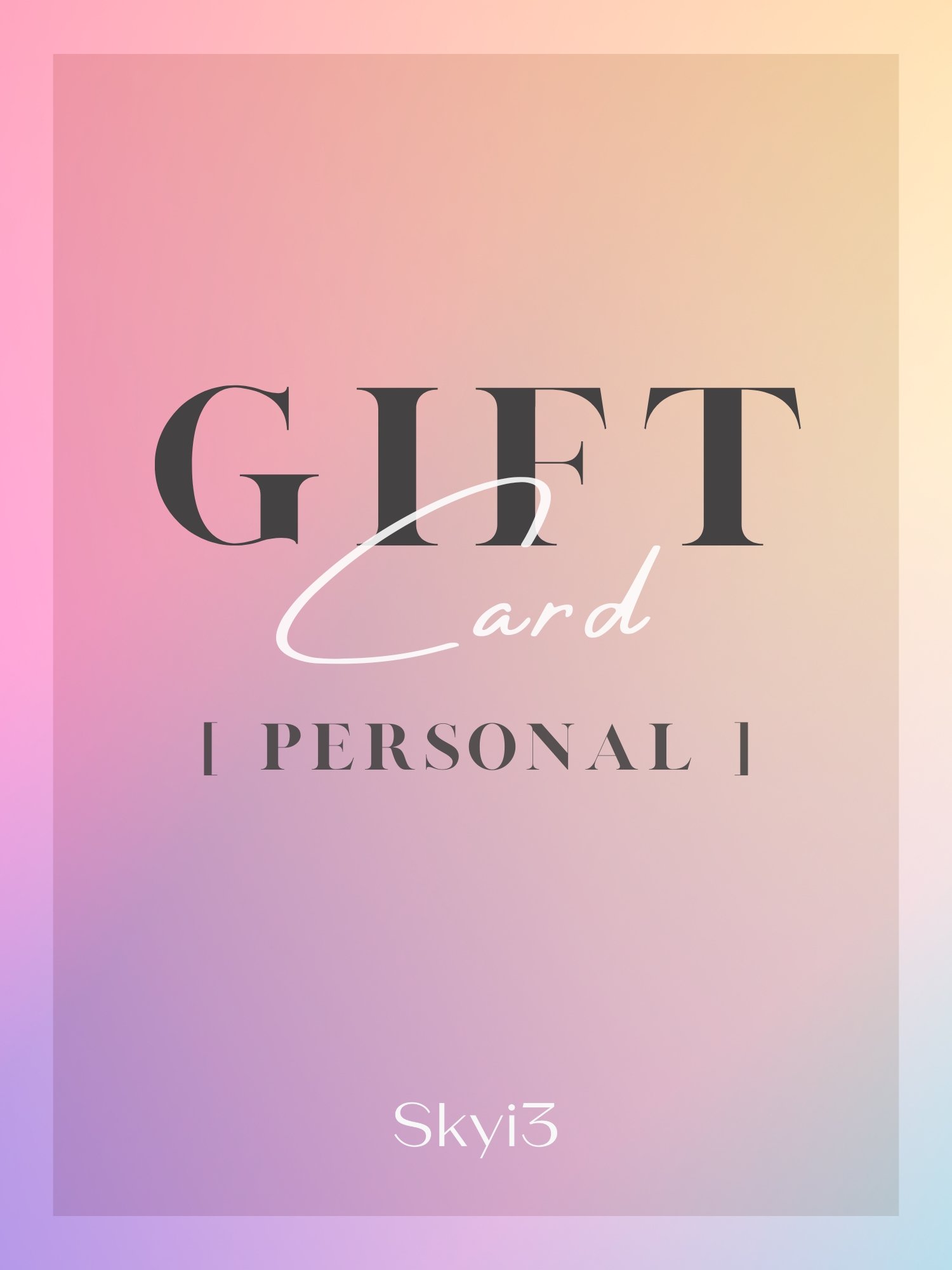 Skyi3 Personal Color Analysis and Style Analysis 個人色彩和風格分析