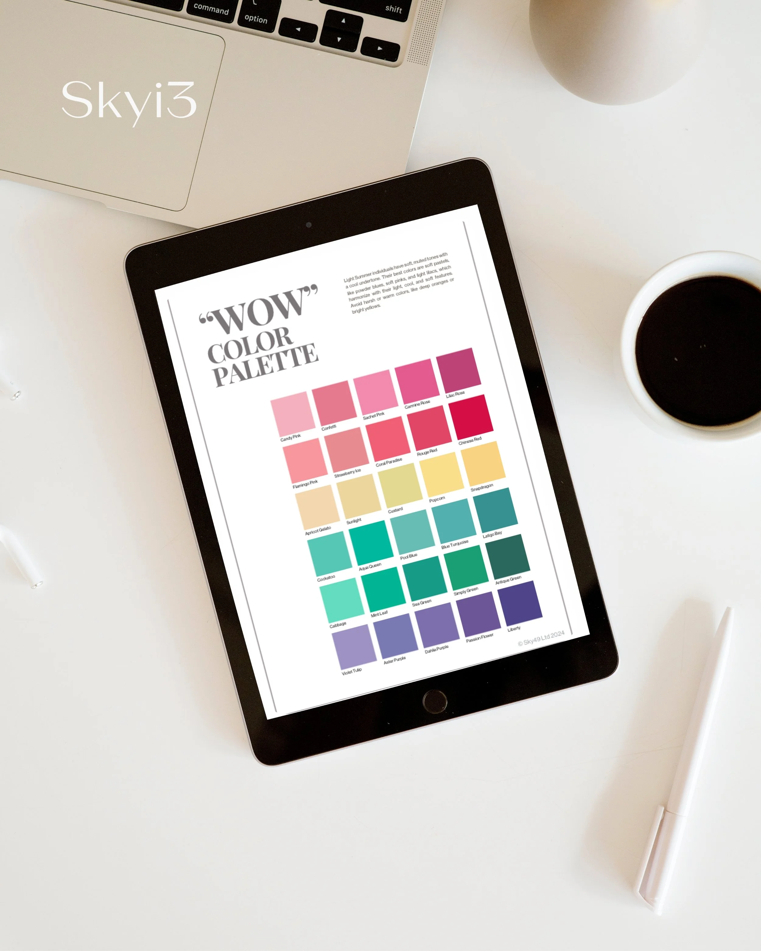 Skyi3 Personal Color Analysis and Style Analysis 個人色彩和風格分析