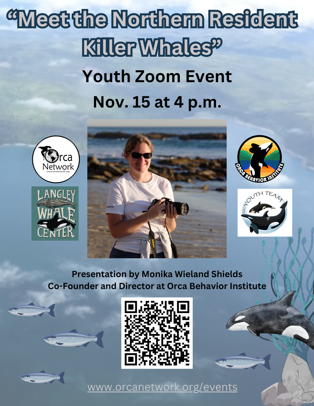Youth Zoom Event - "Meet the Northern Resident Killer Whales!" — Orca ...