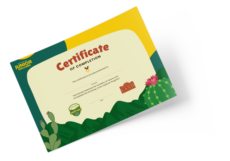 Thunder Canyon Nature Preserve Program Certificate — The Frontera Land ...