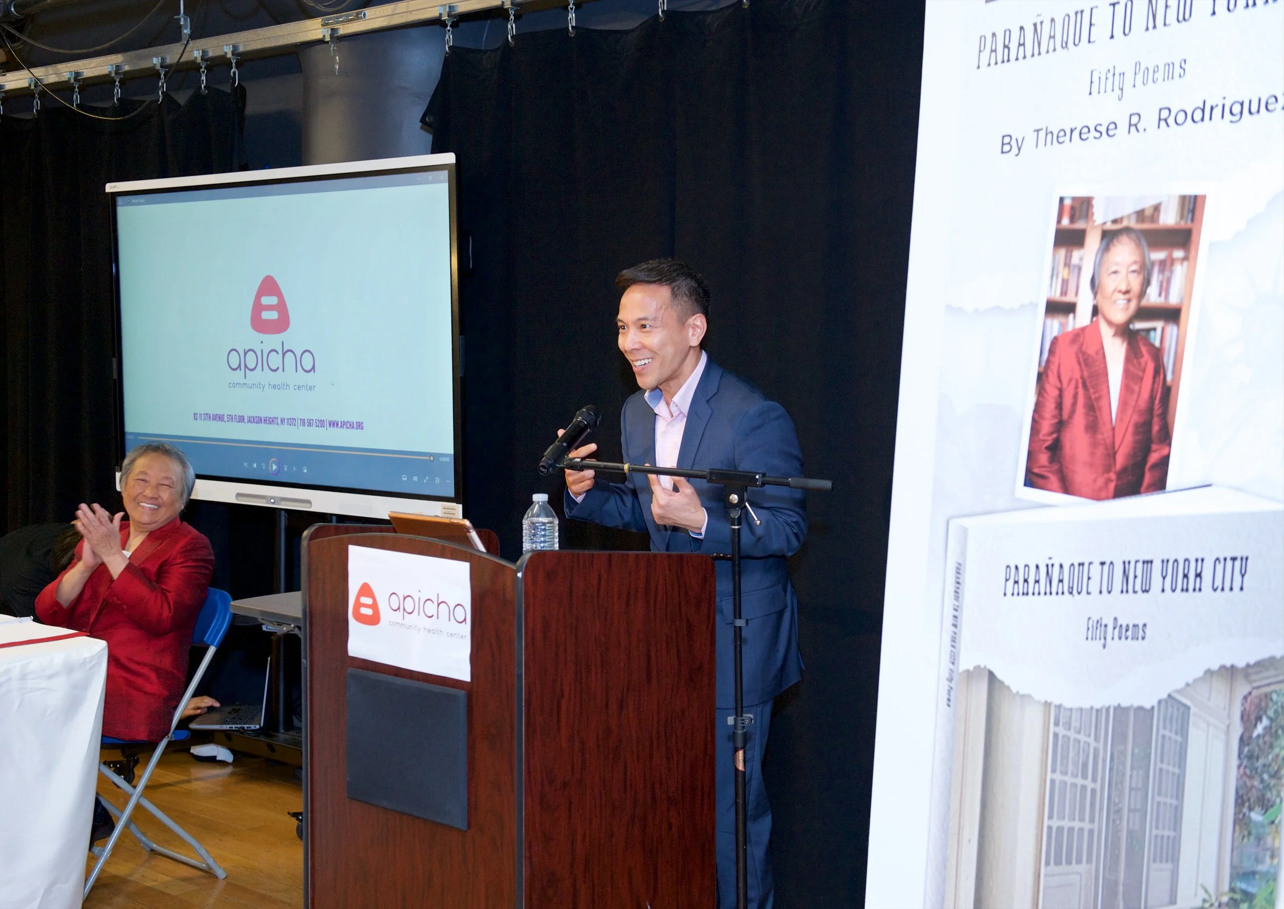 Apicha CEO launches poetry book in NYC, a poetry of witness to ...
