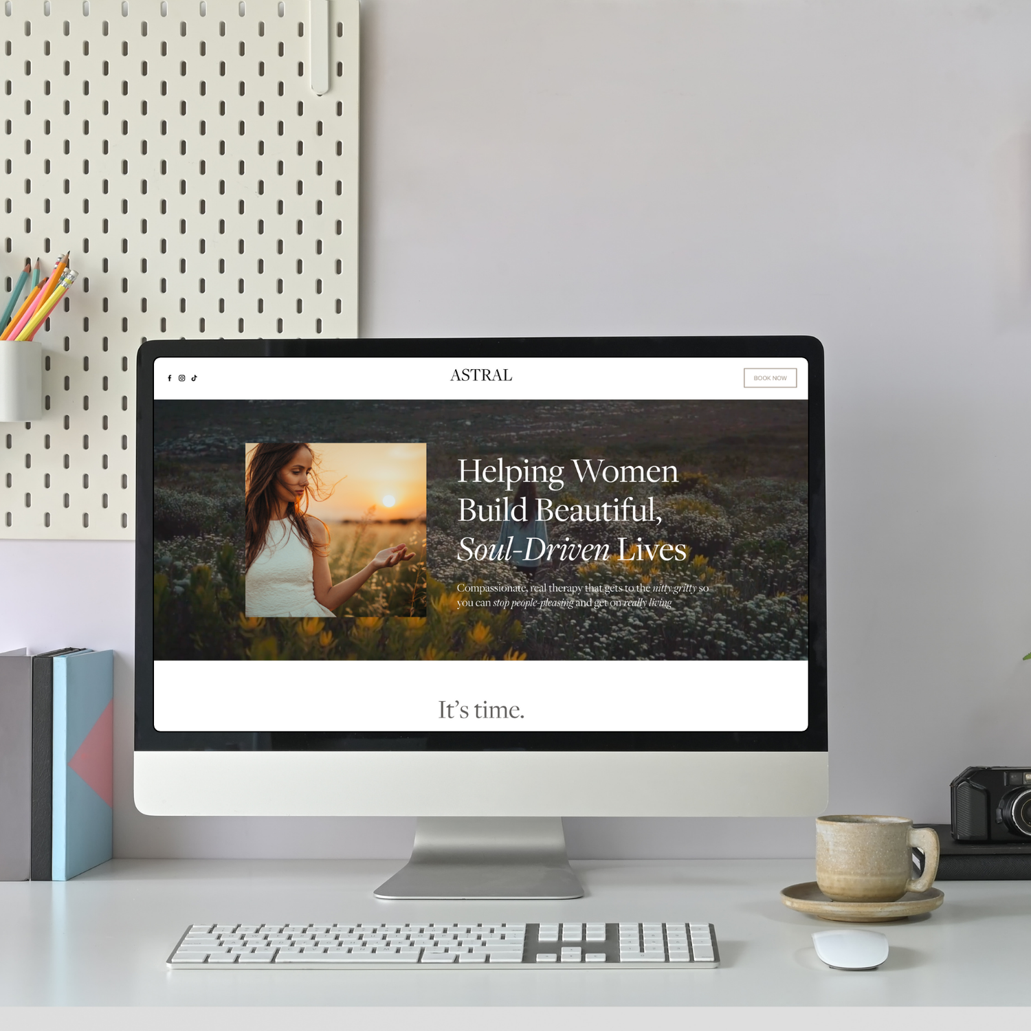 Astral Website Template — High Five Design Co.