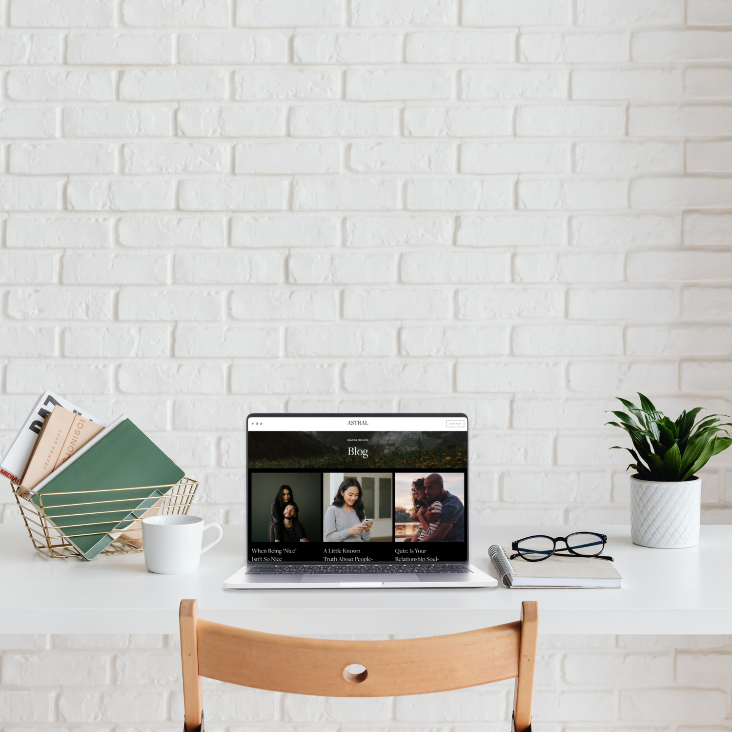 Astral Website Template — High Five Design Co.