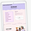 Vitality Website Template — High Five Design Co.