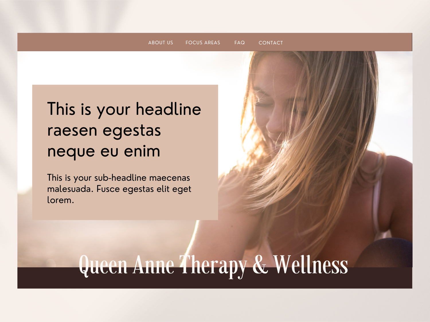 10 Brilliant Examples of Hero Sections for Your Therapy Website Home Page — High Five Design Co.