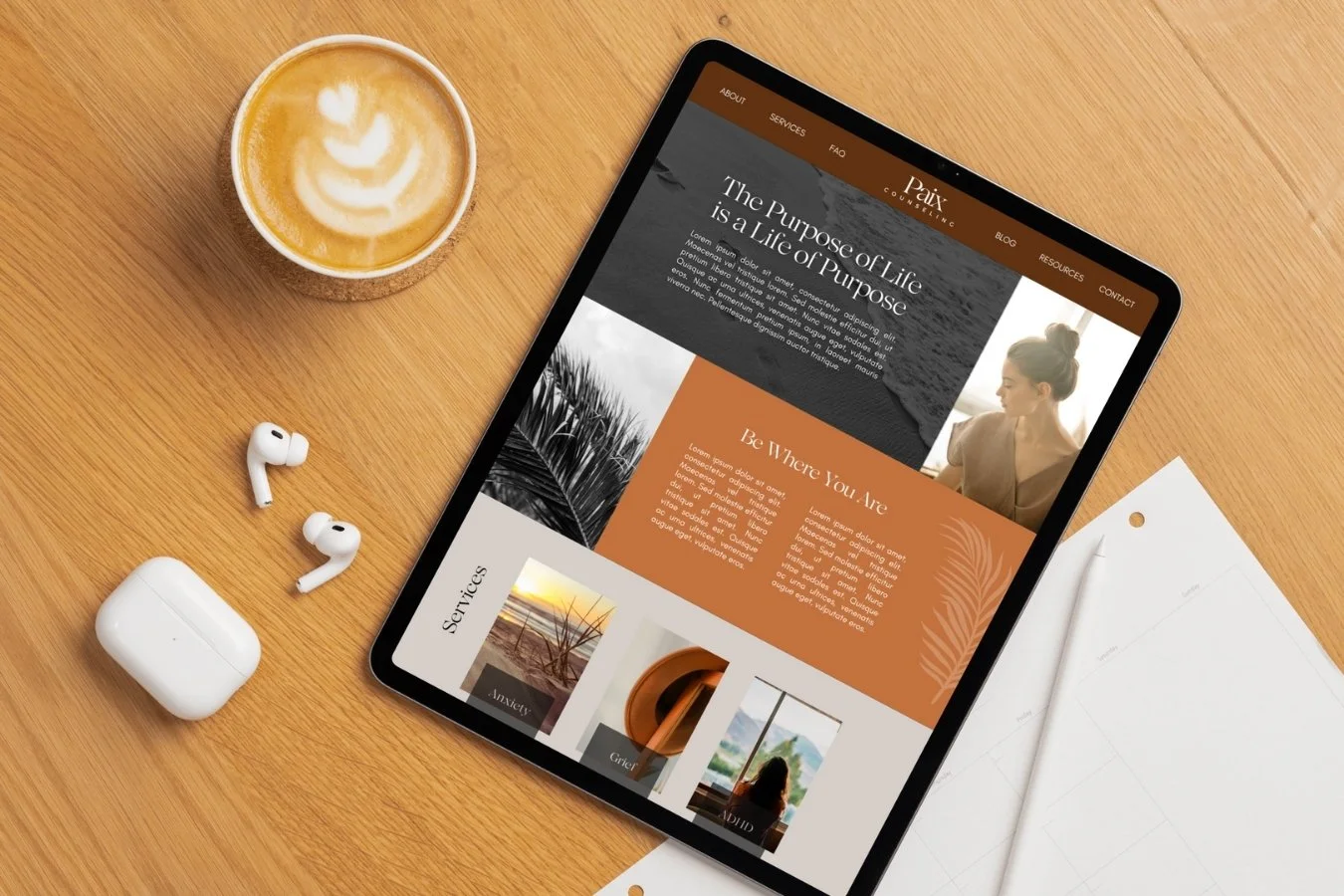 10 Gorgeous Color Combinations to Try on Your Therapy or Coaching ...