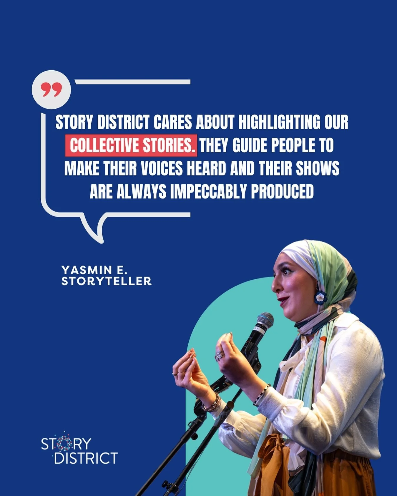 Story District | Entertaining & Connecting through Storytelling