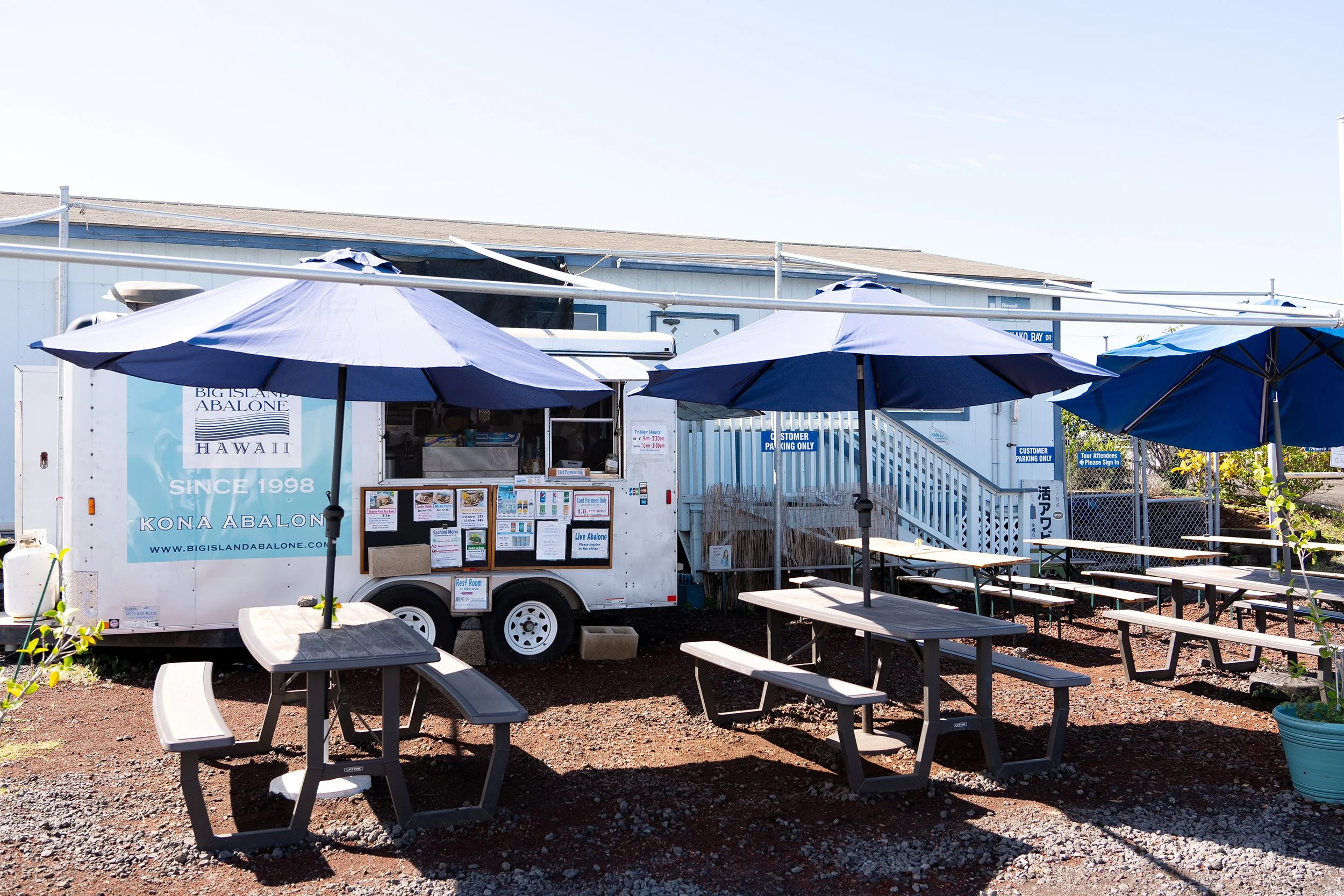 Kona Abalone Food Trailer in Kailua-Kona — Big Island Abalone