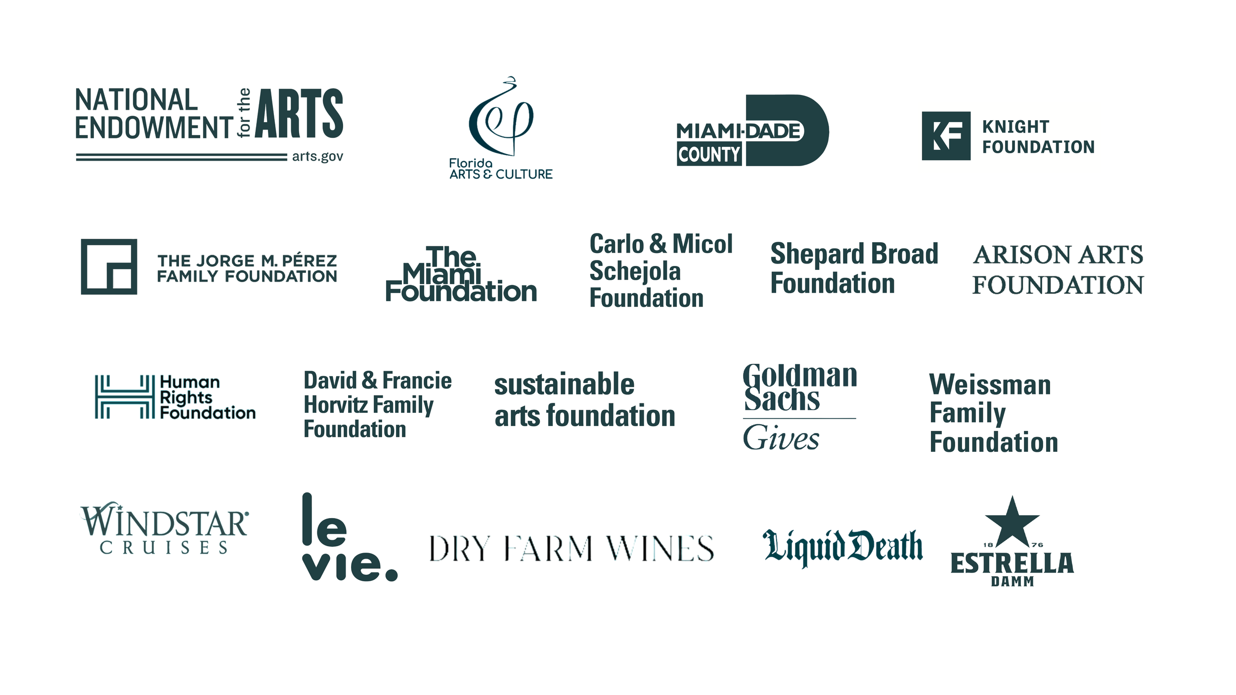 Sponsors & Partners — Fountainhead | Artists Residency, Studios and ...