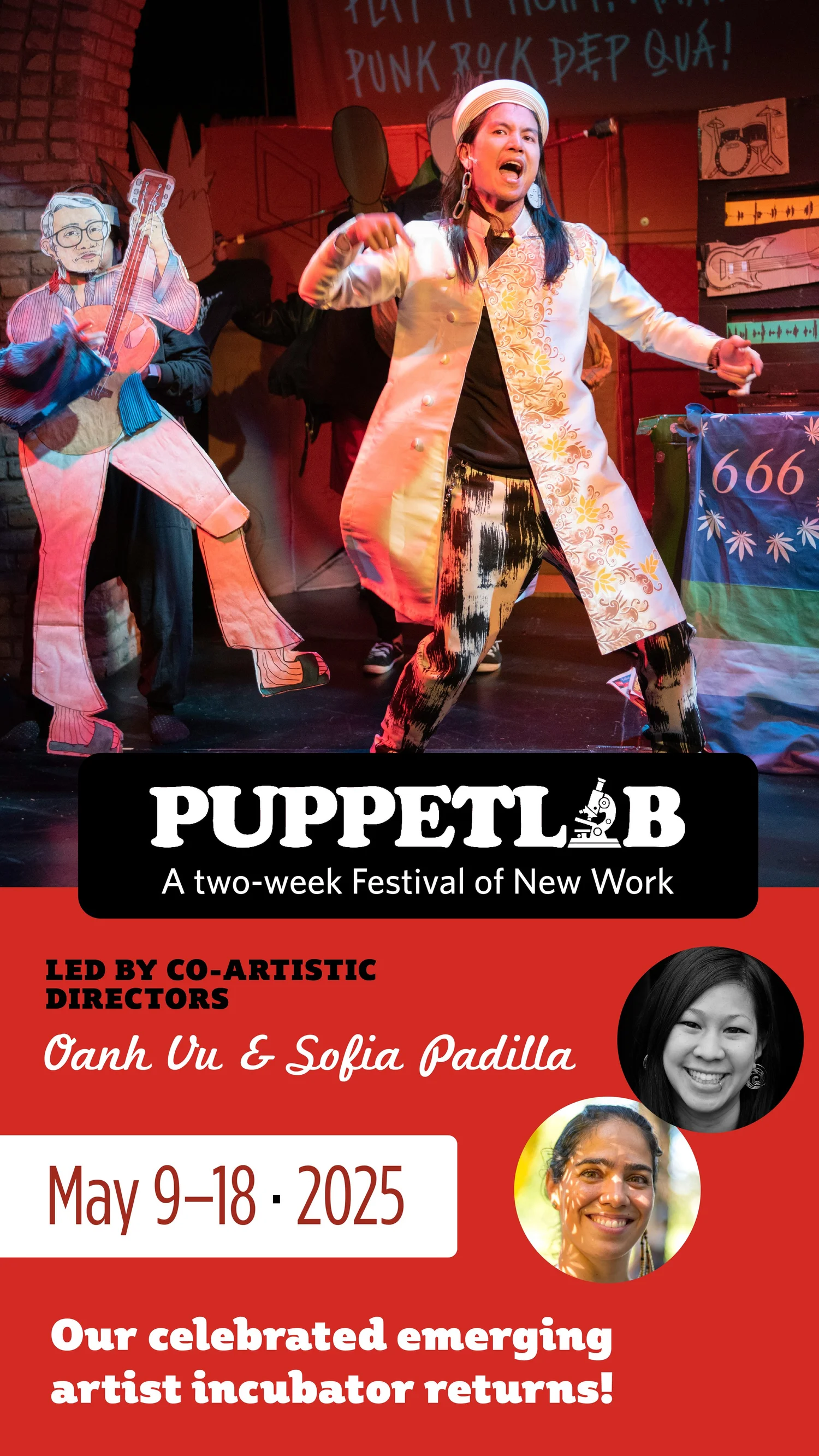 THE PUPPET LAB FESTIVAL OF NEW WORK — Open Eye Theatre