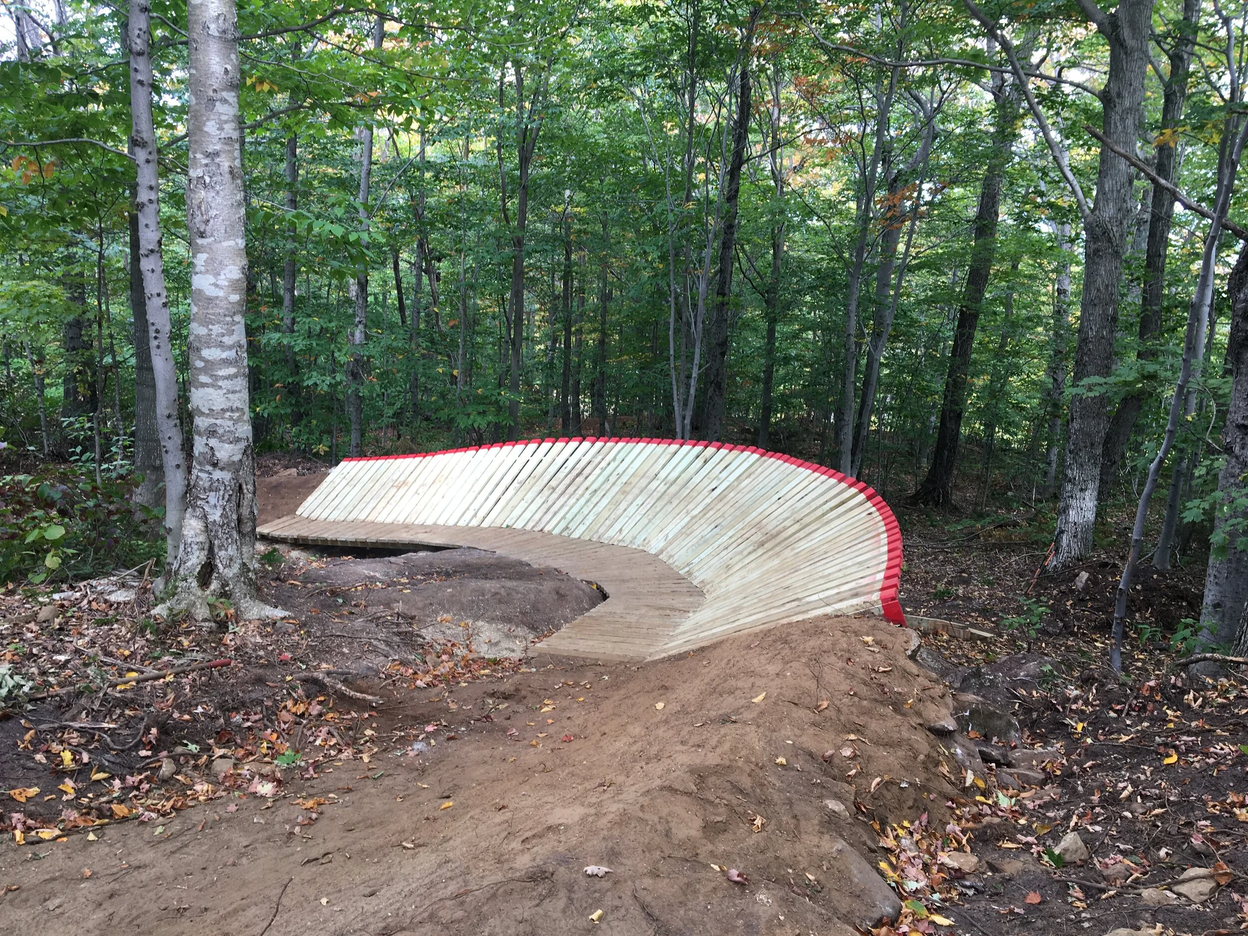 Stratton Mountain Bike Park, Stratton, VT — Sinuosity