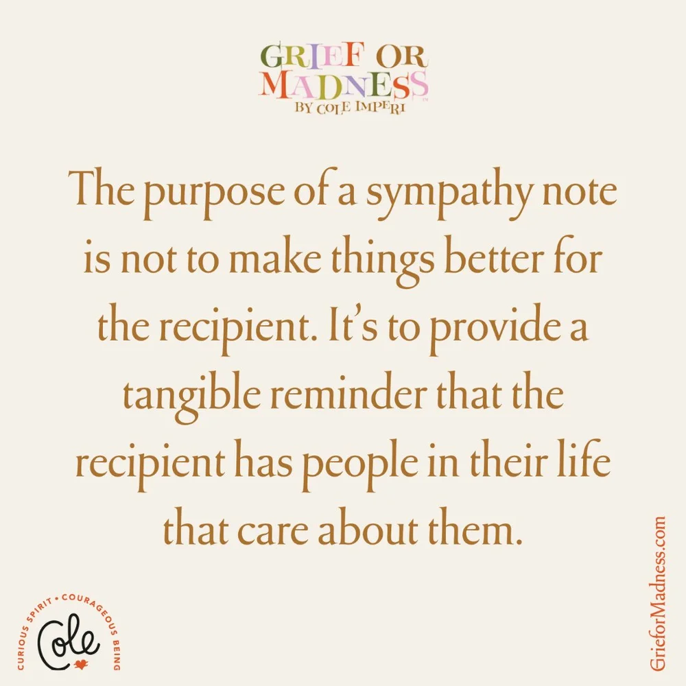 How to Write Sympathy Notes: What to Write, What to Avoid, and Why ...