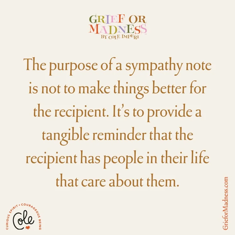 How to Write Sympathy Notes: What to Write, What to Avoid, and Why ...