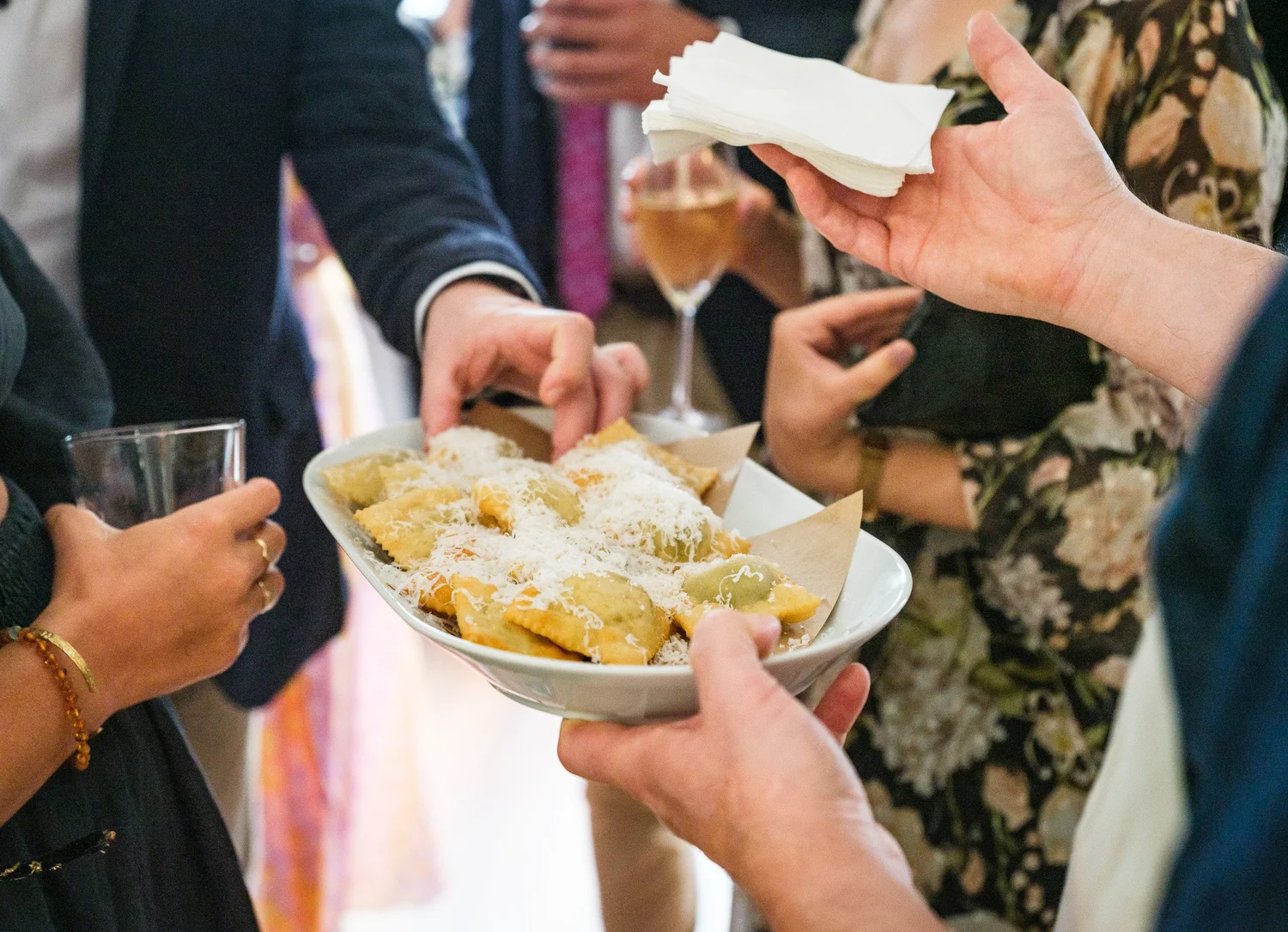 Italian Catering Canapés Menu — Rustic Kitchen