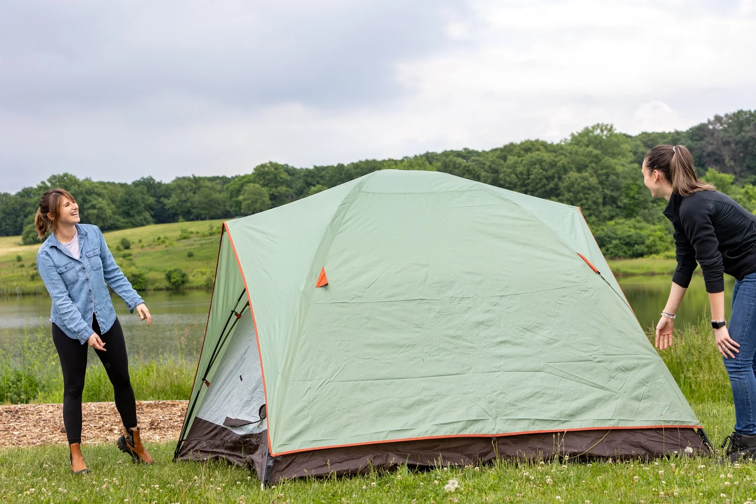 Camping at Camp Bullfrog Lake — Lemont Downtown