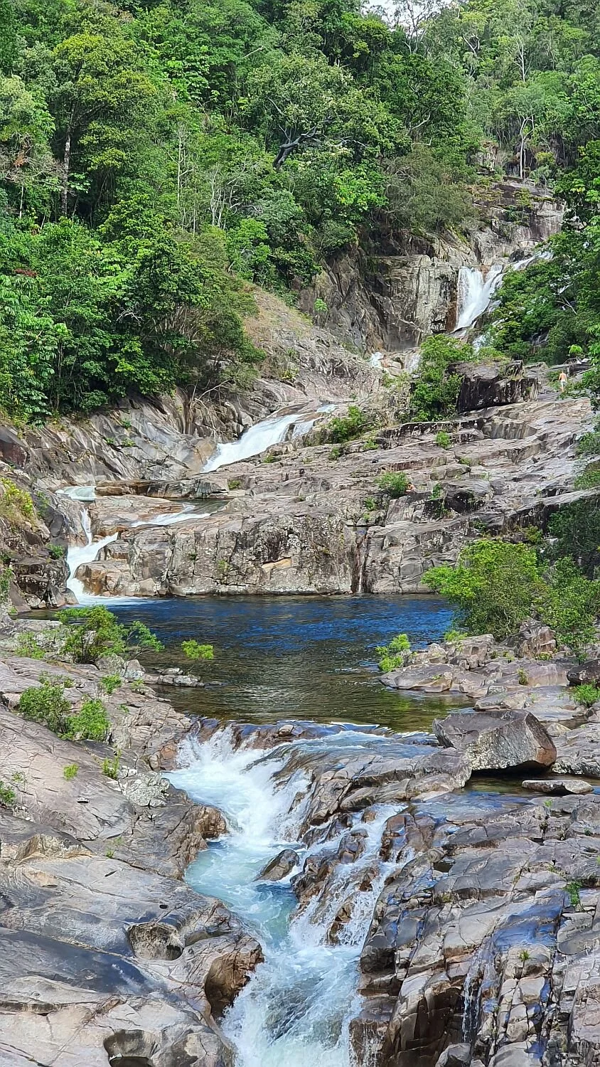 Behana Gorge trail and waterfalls — Coffee in Cairns