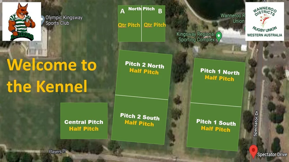 Pitch Map — Wanneroo Rugby Union Club