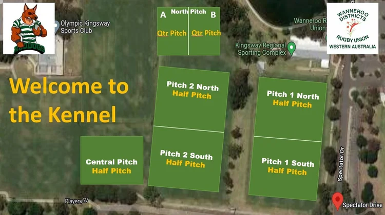 Pitch Map — Wanneroo Rugby Union Club