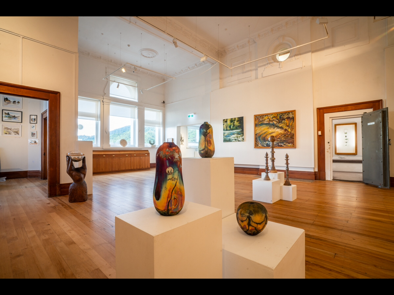 Left Bank Art Gallery, Greymouth, West Coast NZ