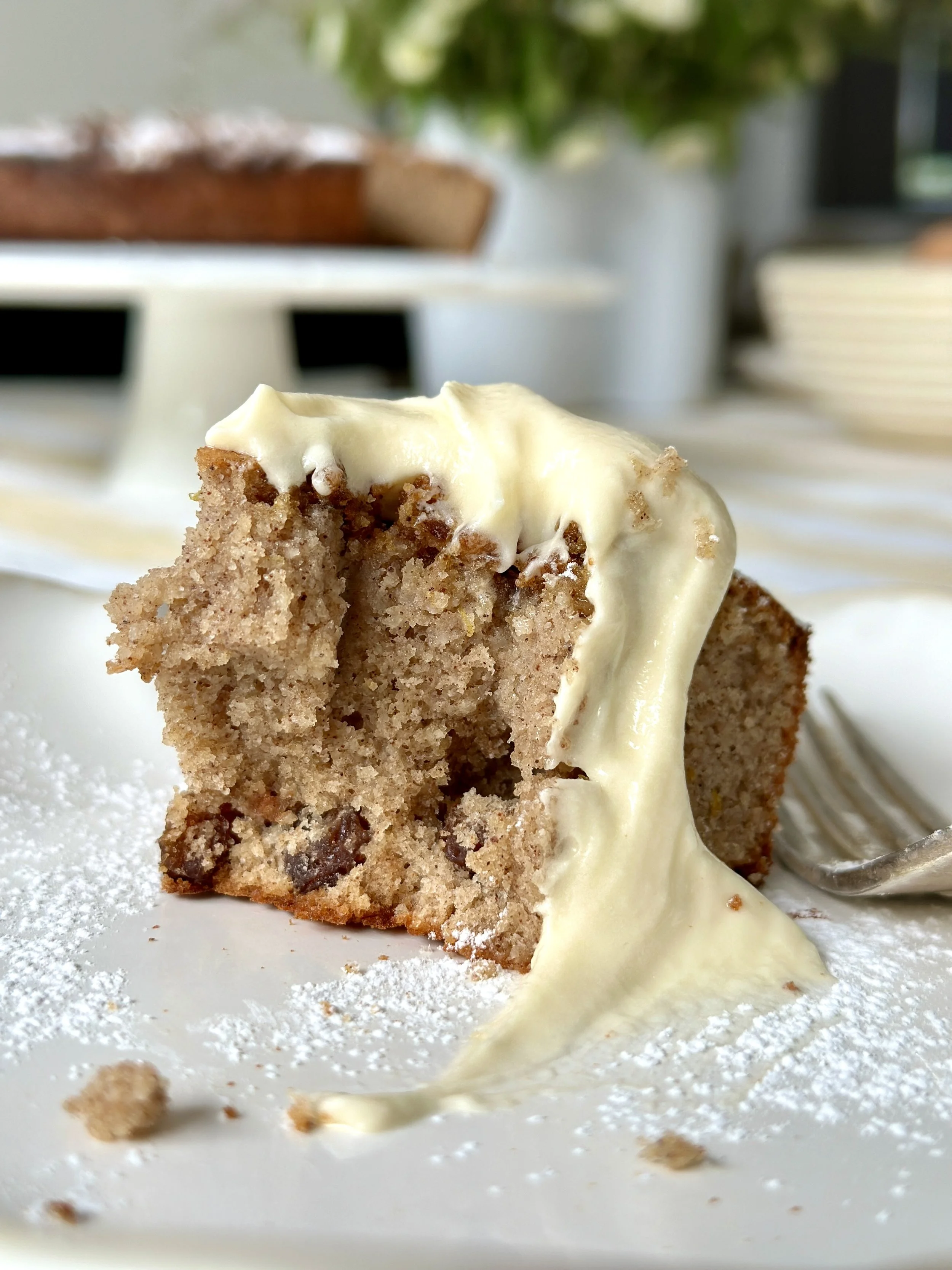 Spiced hot cross bun cake. — The Cordony Kitchen — Amanda Cordony