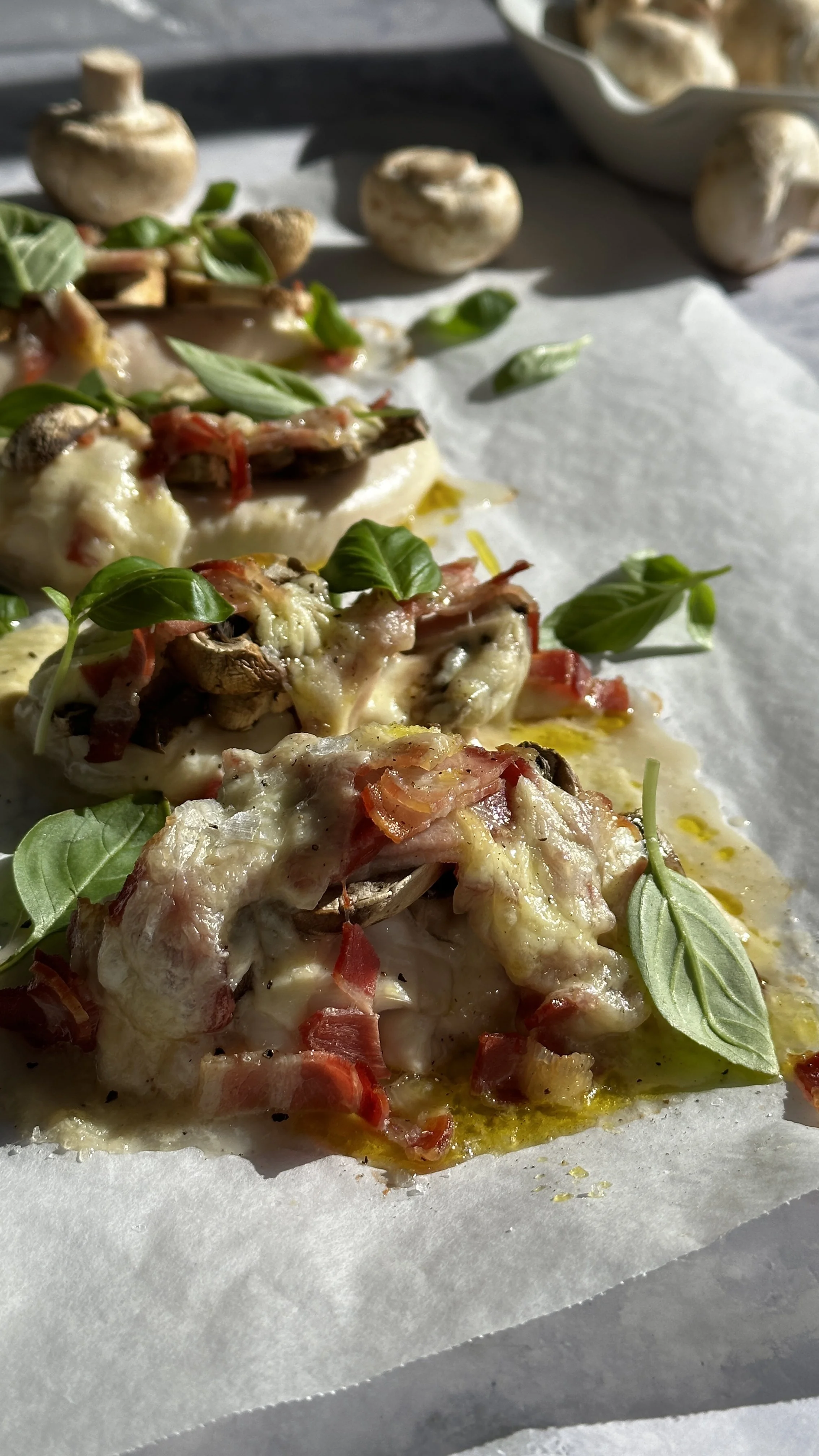 Chicken boscaiola tenderloins. — The Cordony Kitchen — Amanda Cordony