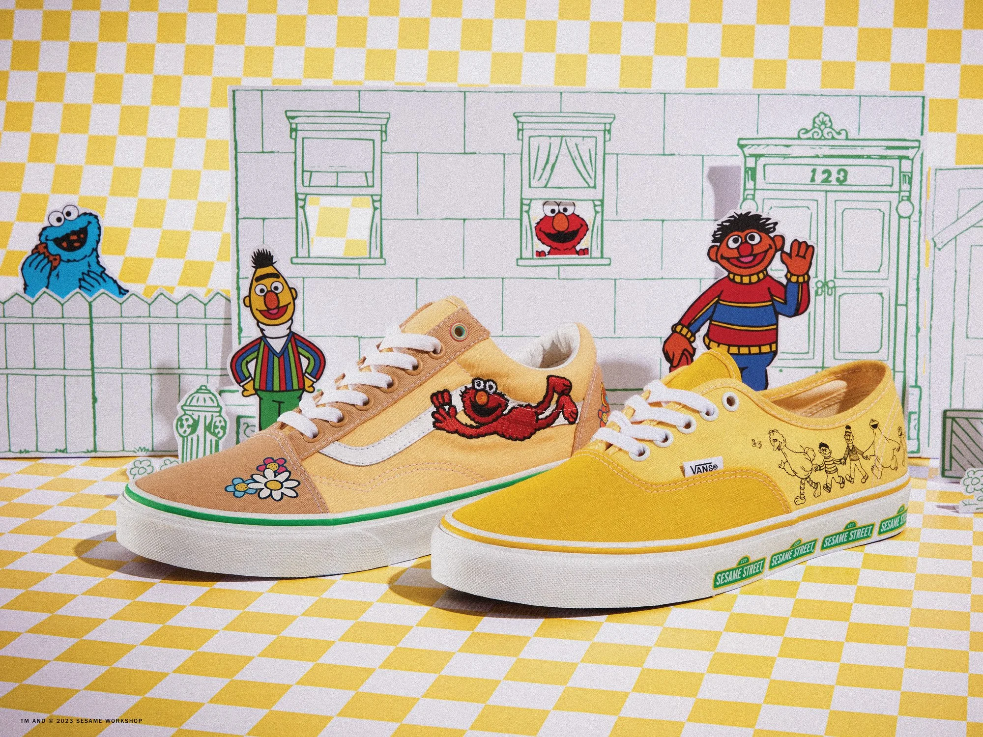 Vans Debuts Sesame Street Collection Made for the Entire Neighborhood ...