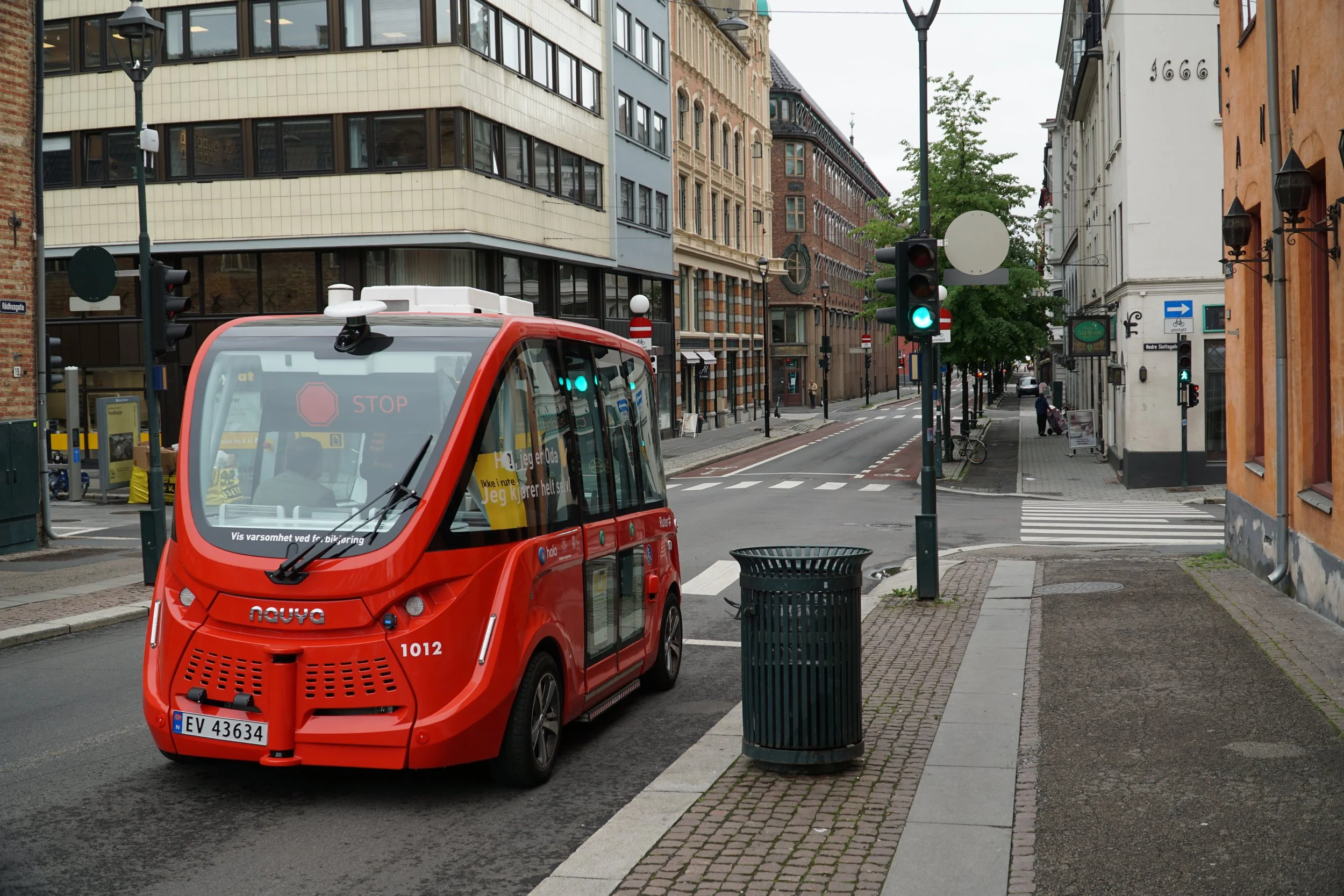 Autonomous shuttles in Oslo | Read about transport of the future here ...