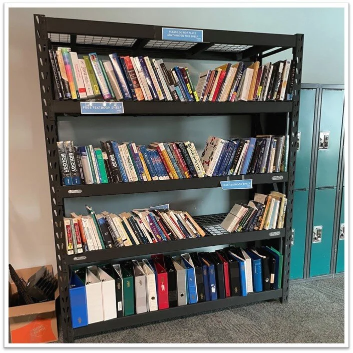 Lending Library, Textbook Shelf & UNBC Textbooks Official Group — NUGSS