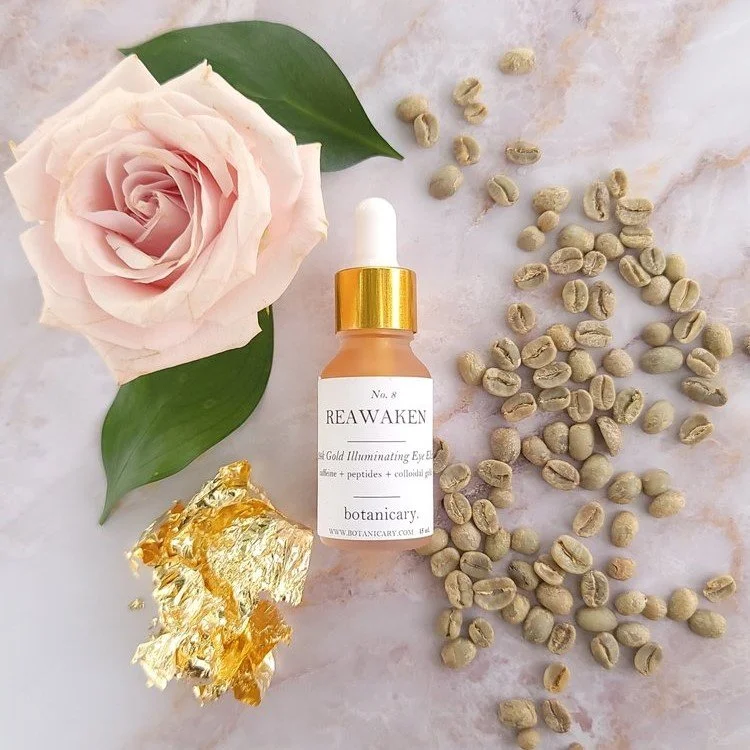 Eye Serum - No. 8 REAWAKEN - 24k Gold Illuminating Eye Elixir — botanicary.