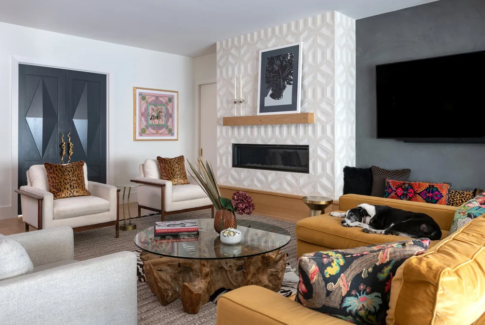 Modern, eclectic home in Dallas, TX — KIM ARMSTRONG INTERIOR DESIGN