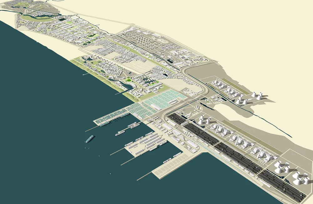 Kakinada SEZ Industrial Port + City Master Plan. Life Architecture ...